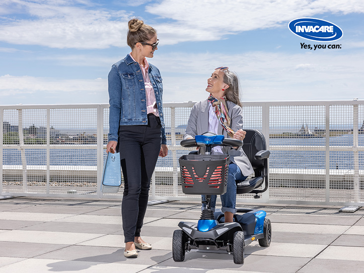 Aprovecha el buen tiempo con nuestros scooters - Invacare Spain