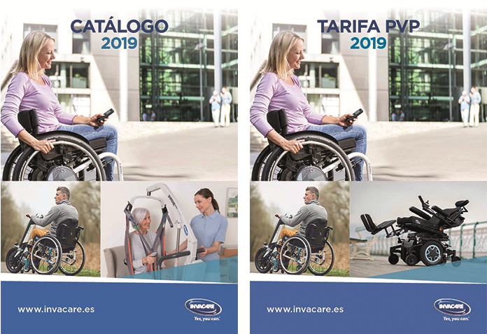 Nuevos Catálogo y Tarifas 2019 - Invacare Spain